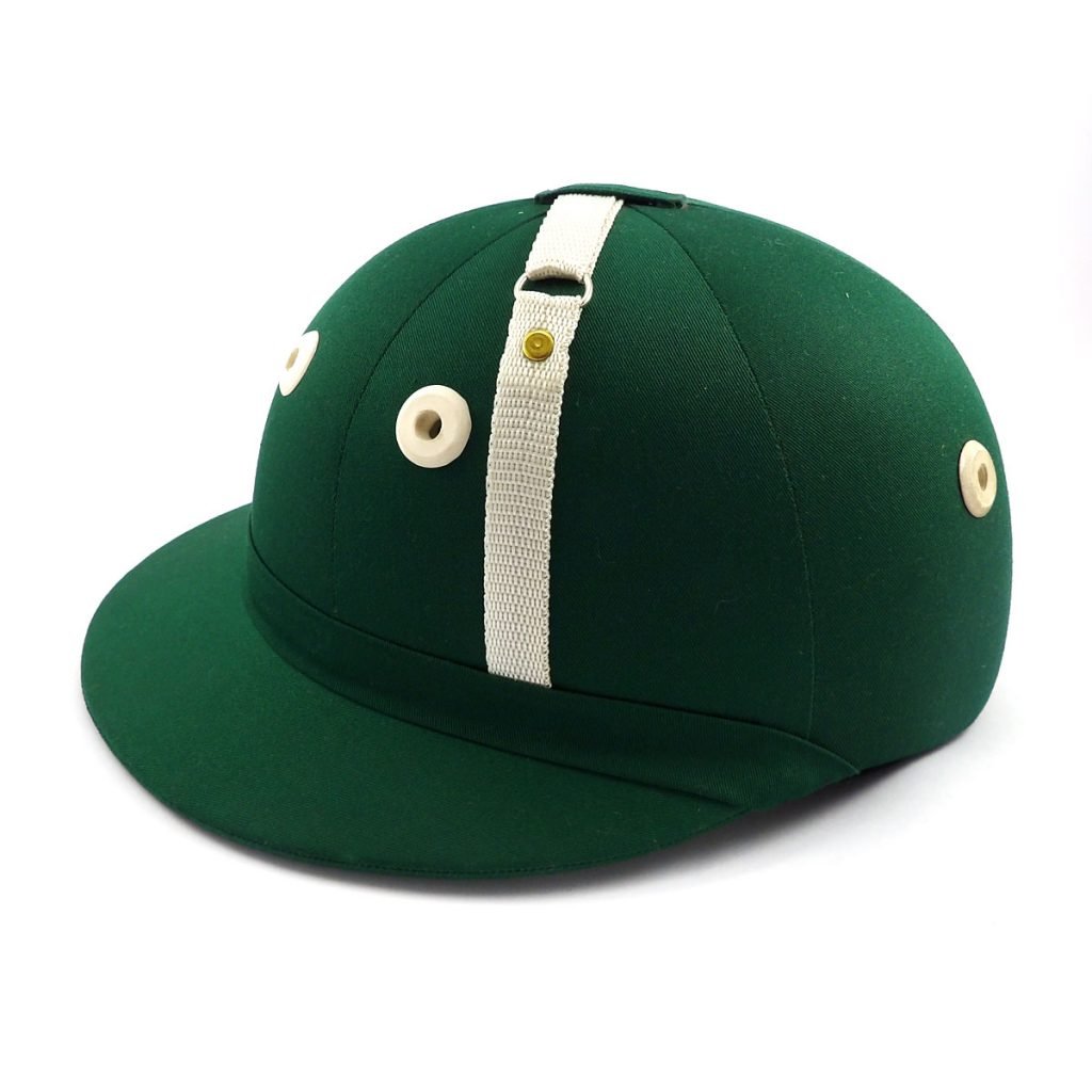 Casco para polo color verde – Crespo