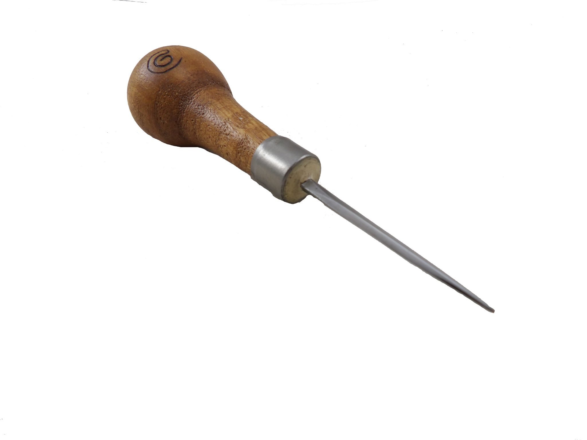 Lezna triangular o de corte cabo redondo para talabartería o soguería ...